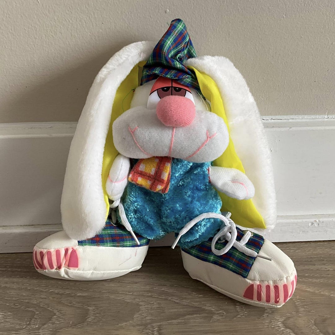 Vintage Bunny Plush - Etsy