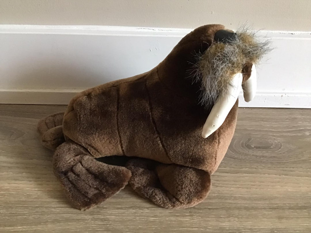 Vintage Walrus Plush Stuffed Animal - Etsy