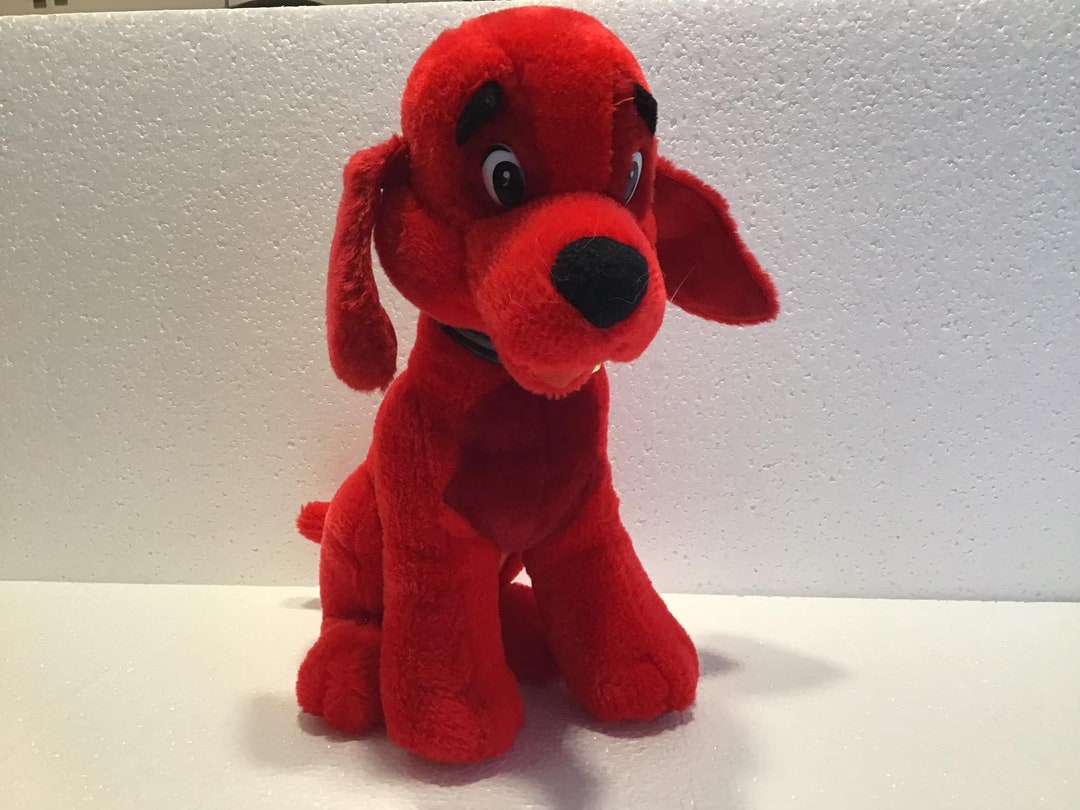 GANZ Big Red Dog Stuffed Animal Plush Puppy - Etsy