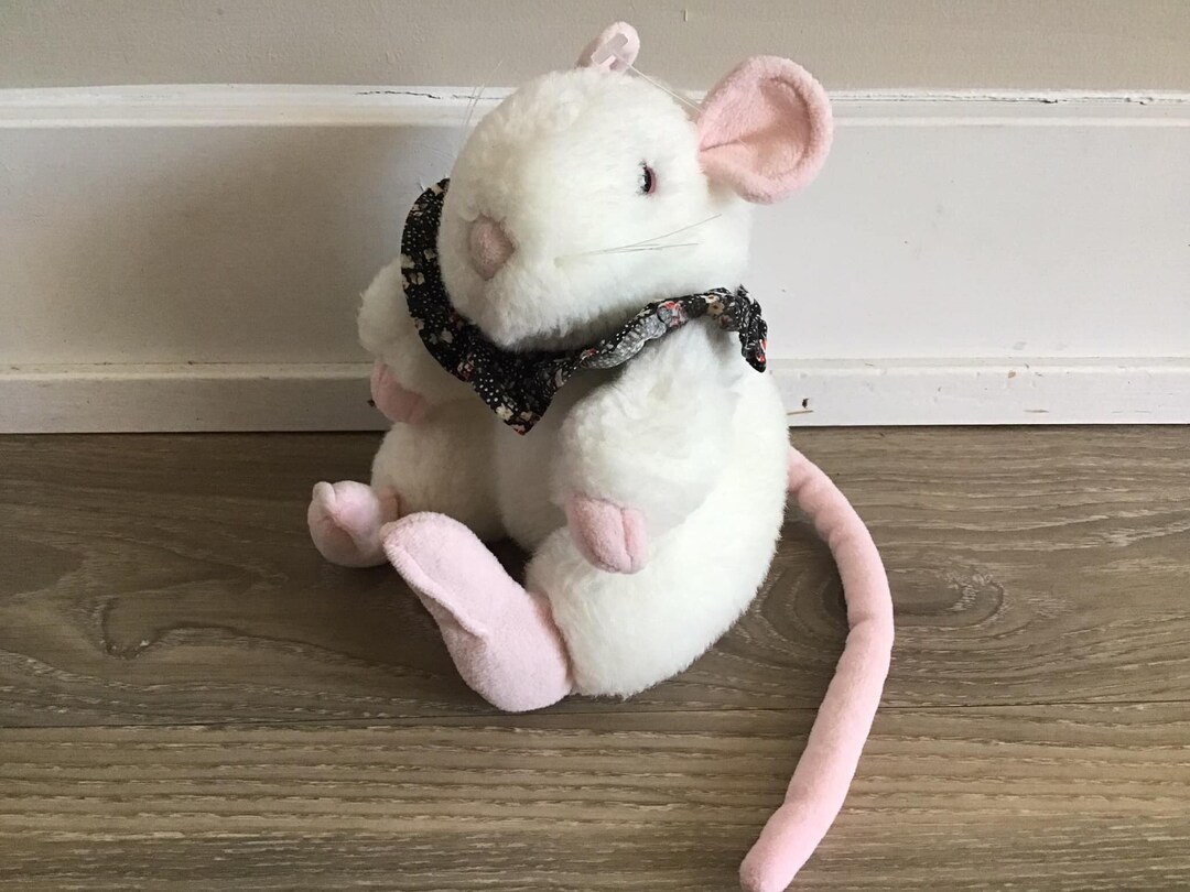 1989 Ratzo the Heritage Collection by Ganzbros Rat Plush White - Etsy