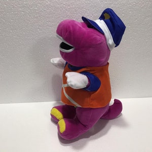 Fisher-price Barney 12” Crossing Guard Plush Toy Doll - Etsy