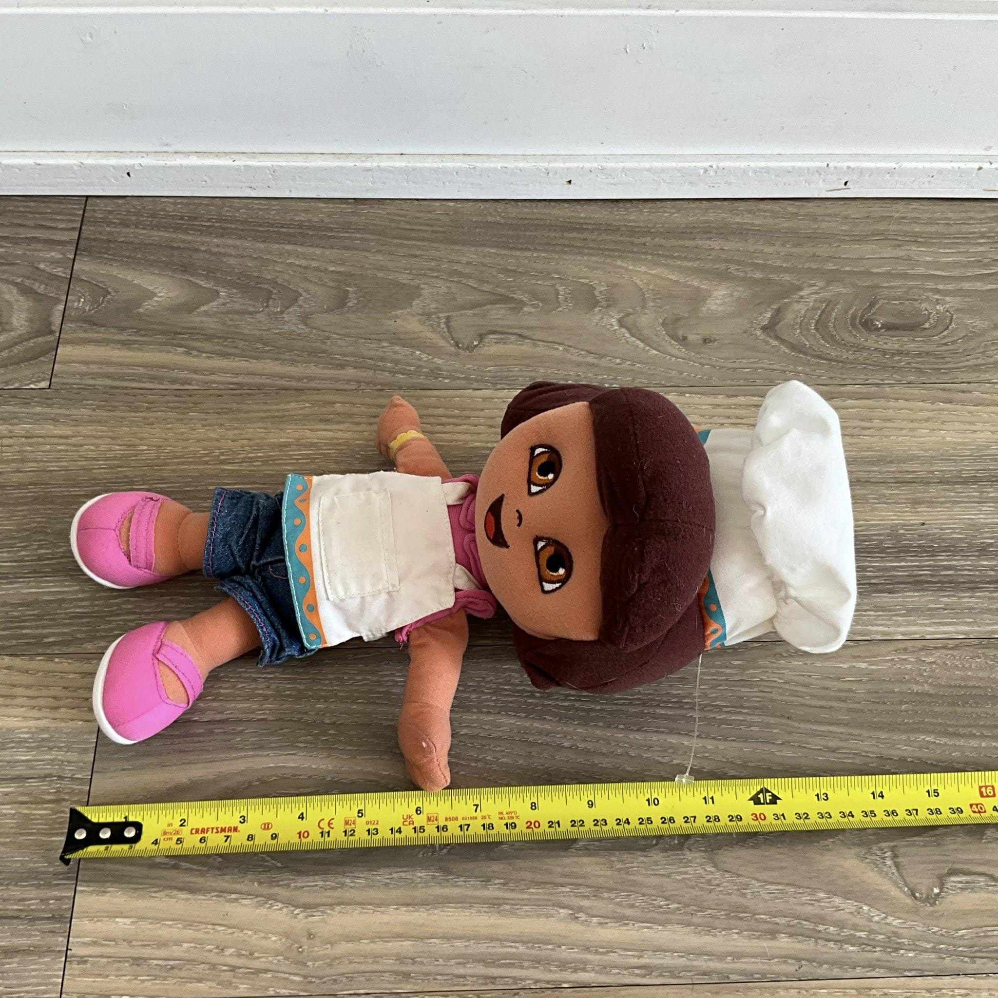Dora the Explorer Baker Chef Plush Soft Toy 12" Stuffed Fisher Price ...