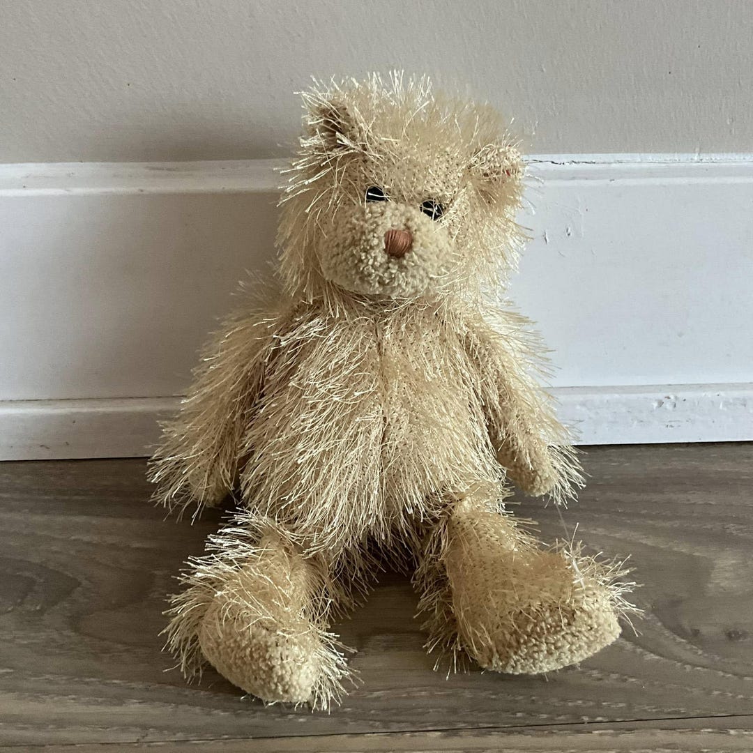 Vintage Ty Punkies Collection 'frizzy' the Brown Bear 2002 - Etsy