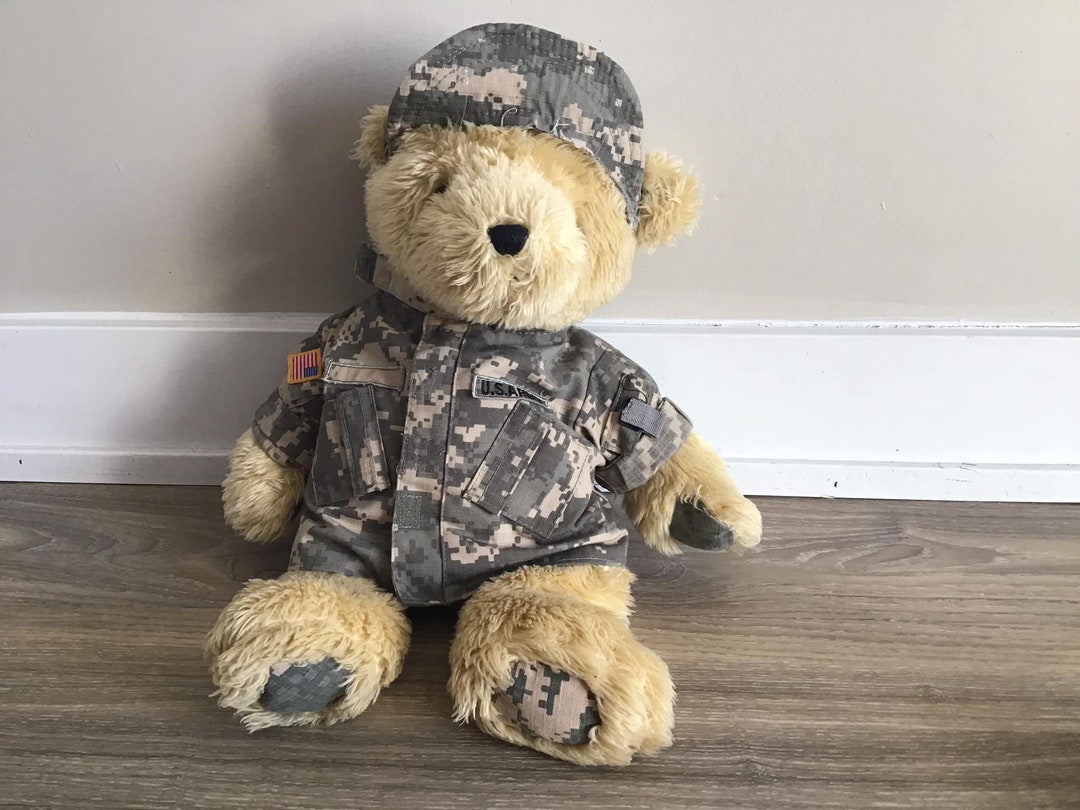 Military Teddy Bear, Vintage Air Force Bear, Bear Forces of America ...