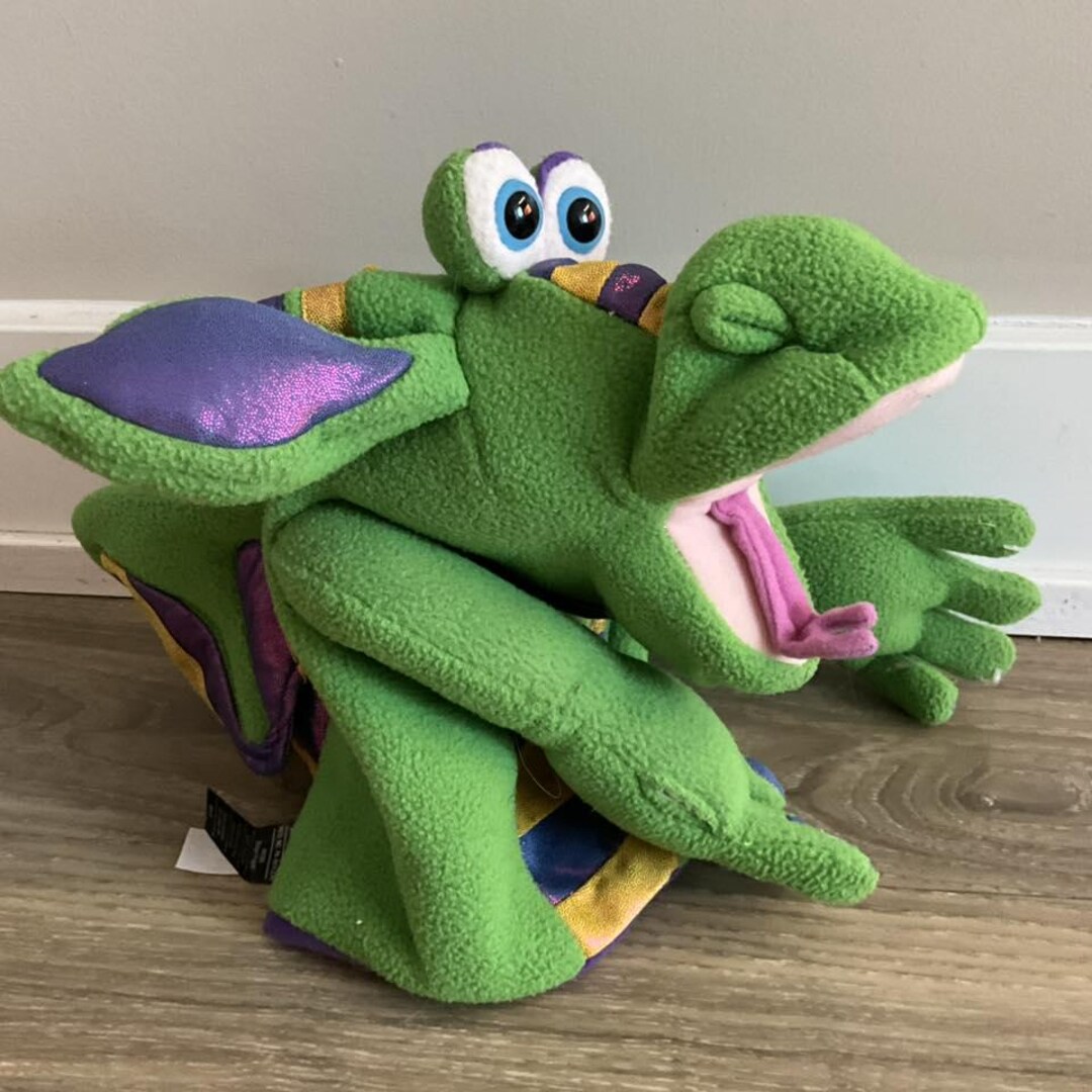 Smoulder the Dragon Green Hand Puppet by Melissa & Doug - Etsy