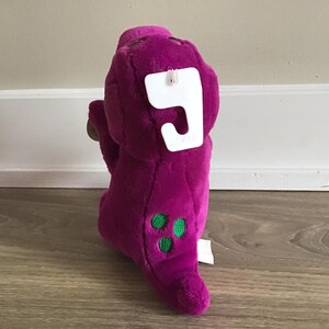 Barney the Purple Dinosaur Stuffed Animal Toy Plush 10 - Etsy