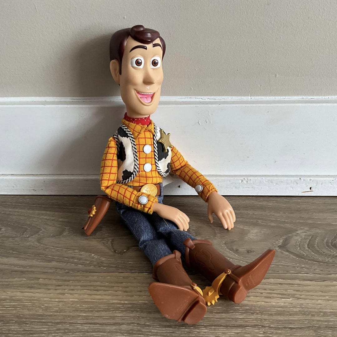 Toy Story Woody Talking Toy Figure - Working - Etsy