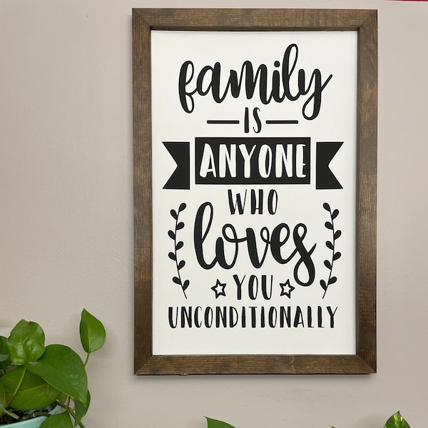 Family Love Sign - Etsy
