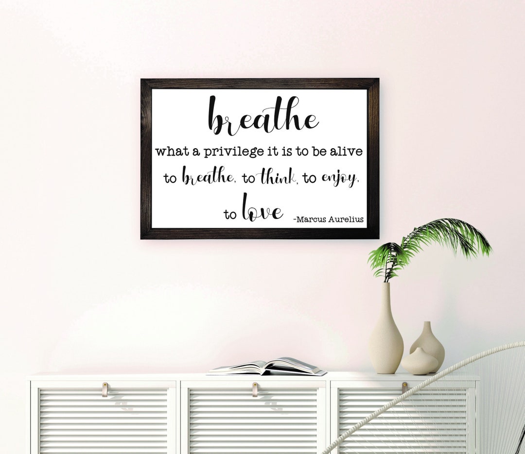 Inspirational Wall Quote, Motivational Framed Wood Sign, Inspirational ...