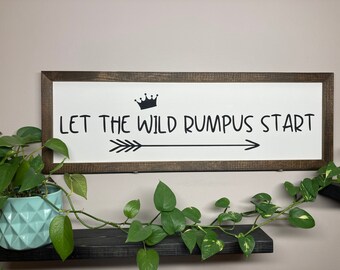 Let the Wild Rumpus - Etsy