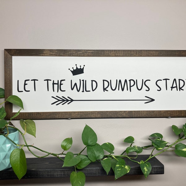 Let the Wild Rumpus - Etsy