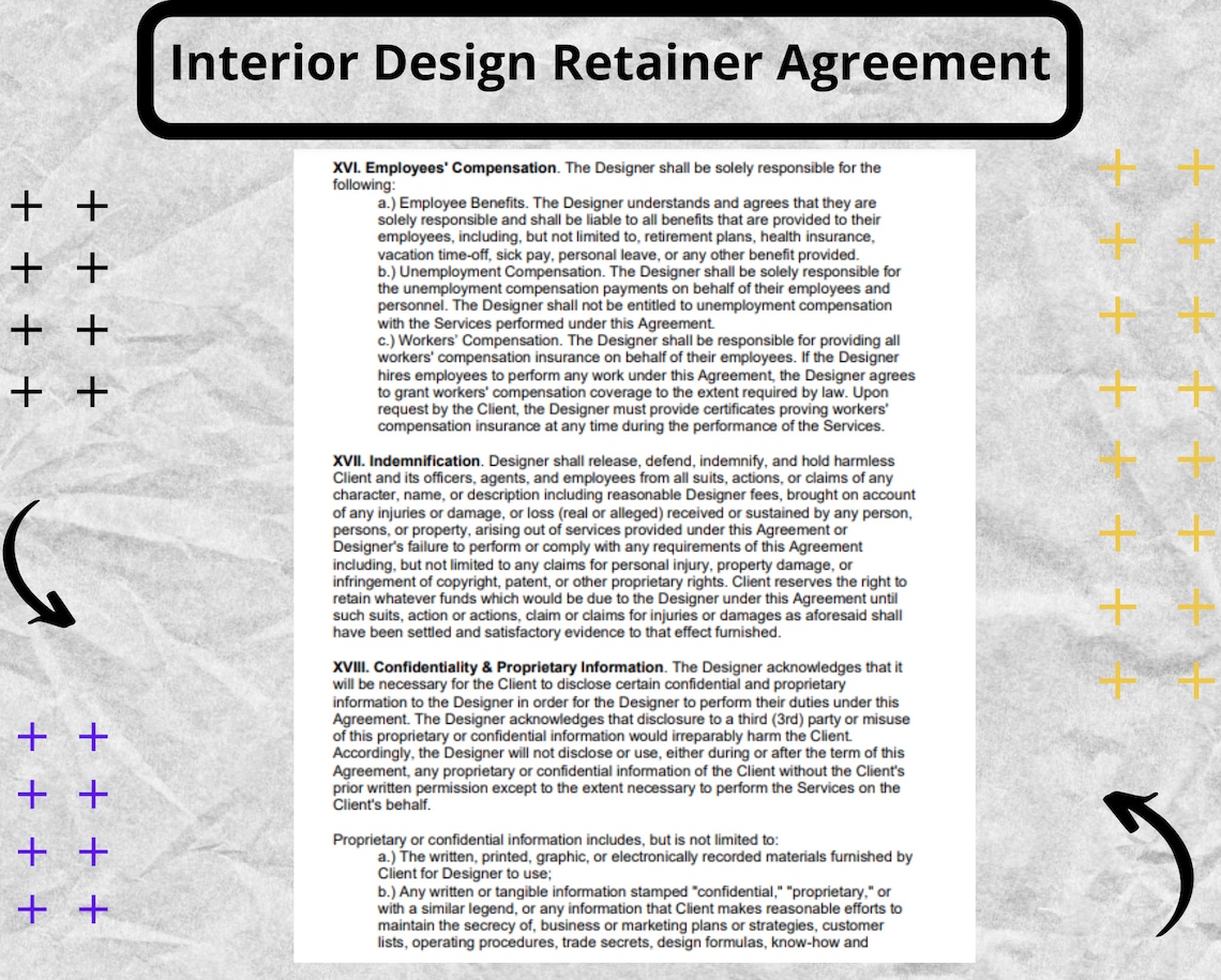 Interior Design Retainer Agreement- Interior Design Retainer Agreement ...