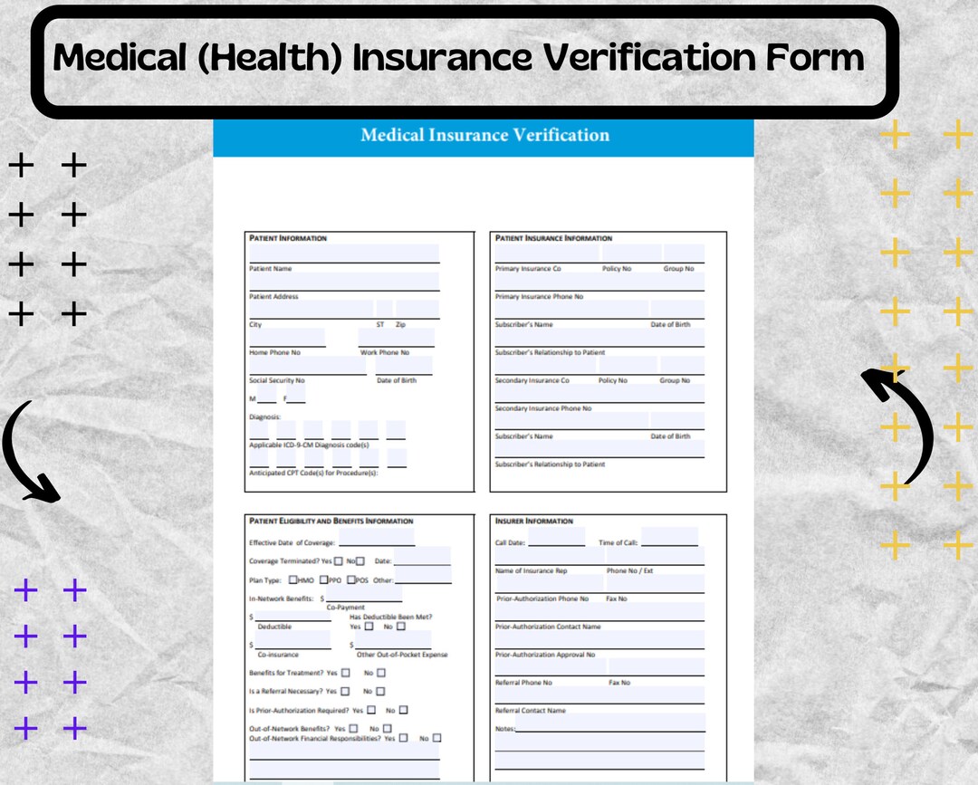 Medical (health) Insurance Verification - Medical (health) Insurance ...