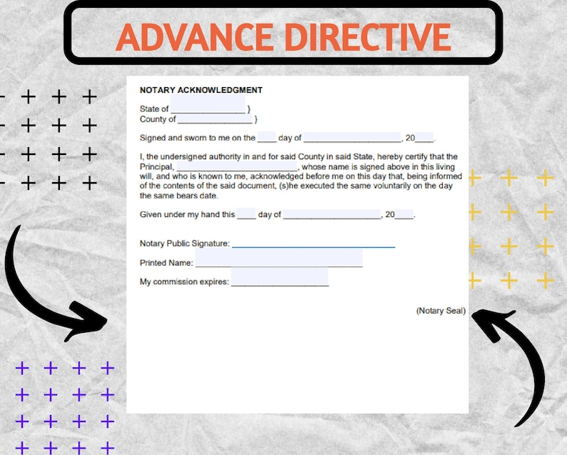 Advance Directive Form - Advance Directive Form - Advance Directive ...