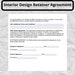 Interior Design Retainer Agreement- Interior Design Retainer Agreement ...