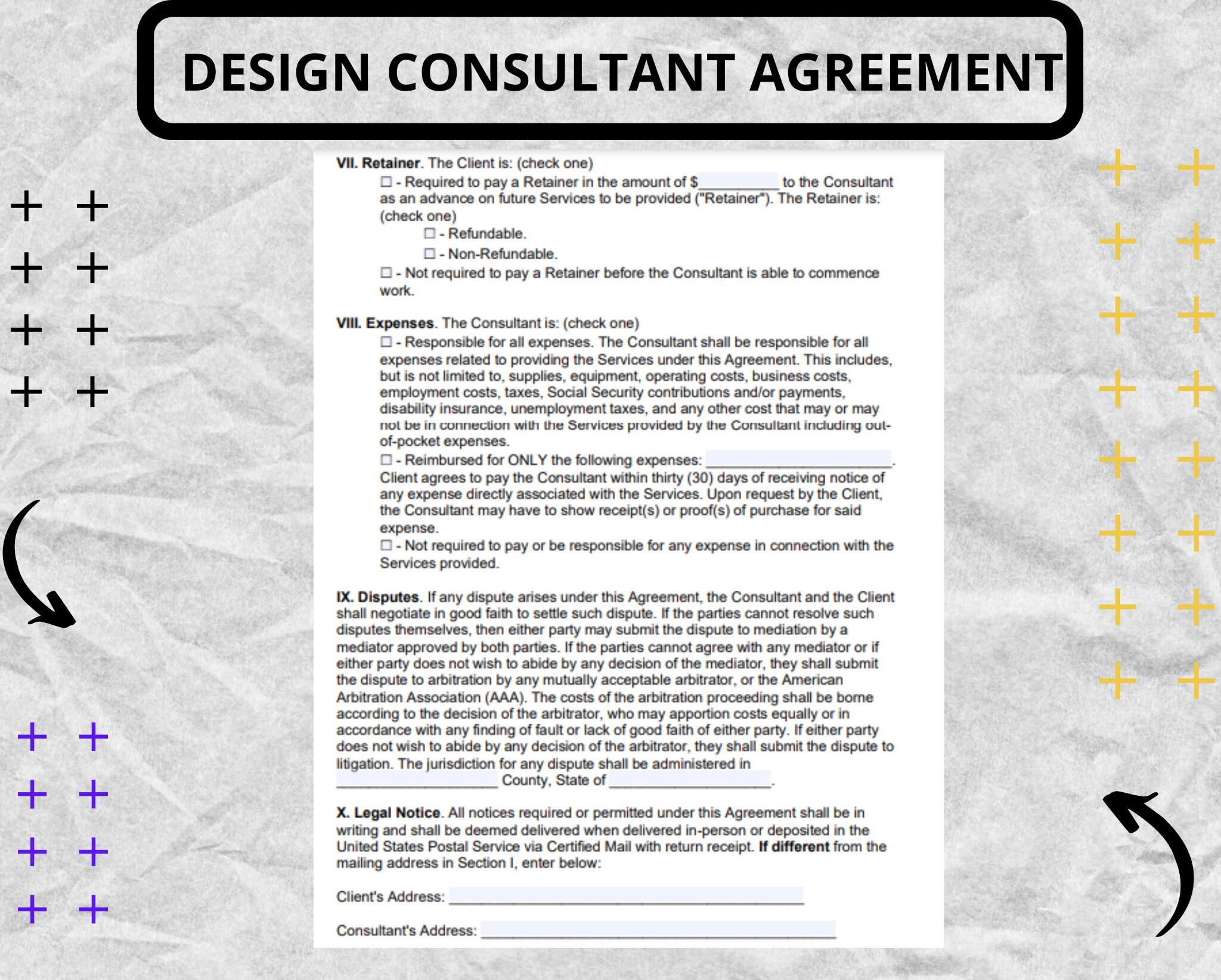 Design Consultant Agreement- Design Consultant Agreement Template ...