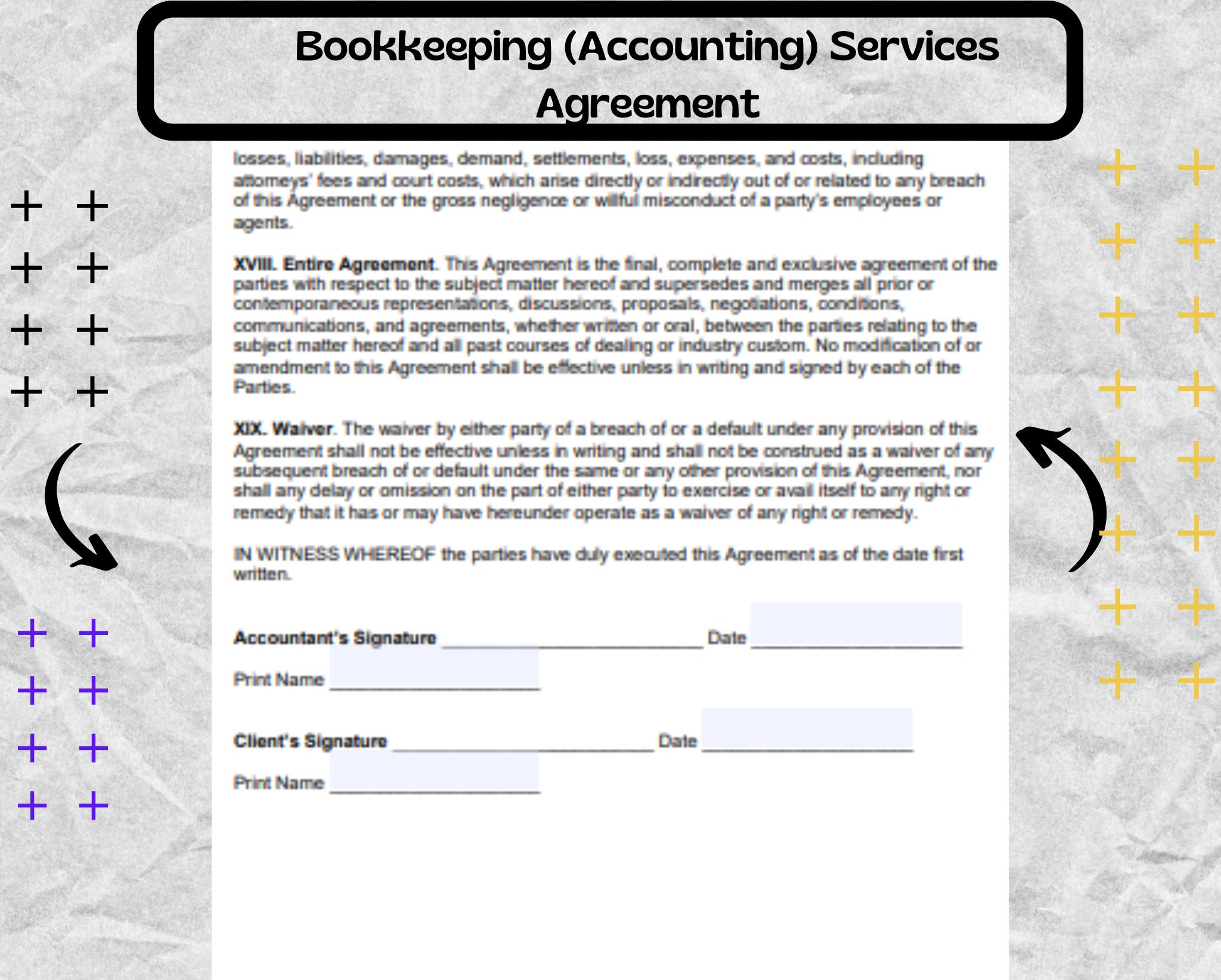 Bookkeeping (accounting) Services Agreement - Bookkeeping (accounting ...