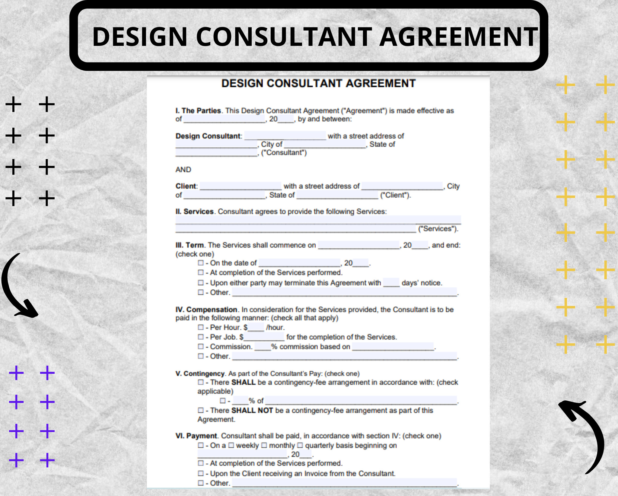 Design Consultant Agreement- Design Consultant Agreement Template - Design Consultant Agreement ...