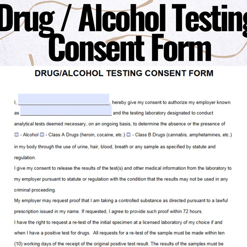 Drugs Testing Flyer - Etsy