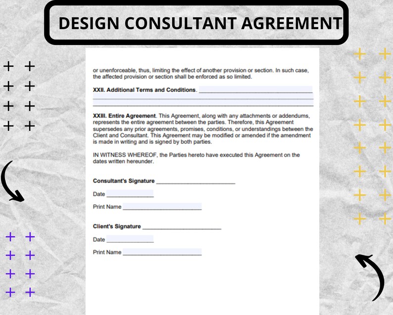 Design Consultant Agreement- Design Consultant Agreement Template - Design Consultant Agreement ...