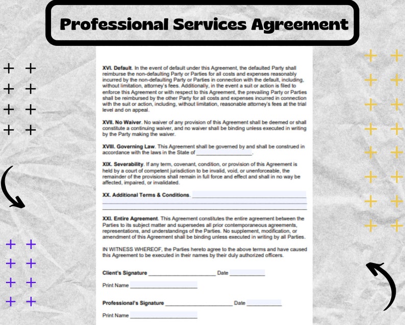 Professional Services - Professional Services Agreement -professional ...