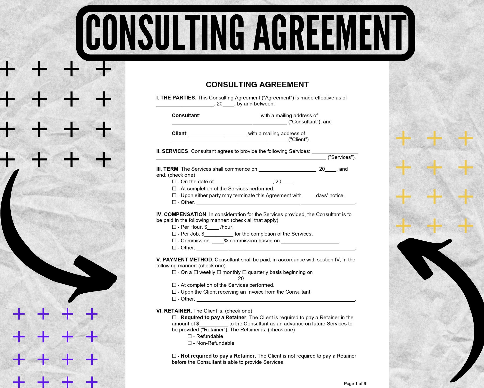 Consulting Agreement - Consulting Agreement Template / Consulting ...