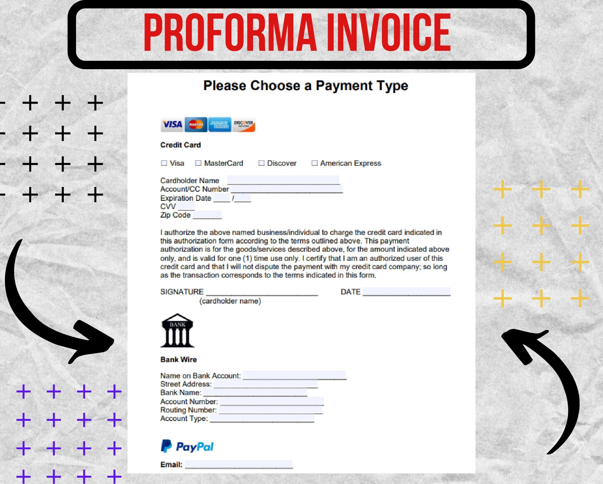 Proforma Invoice Template / Proforma Invoice / Proforma Invoice Forms ...