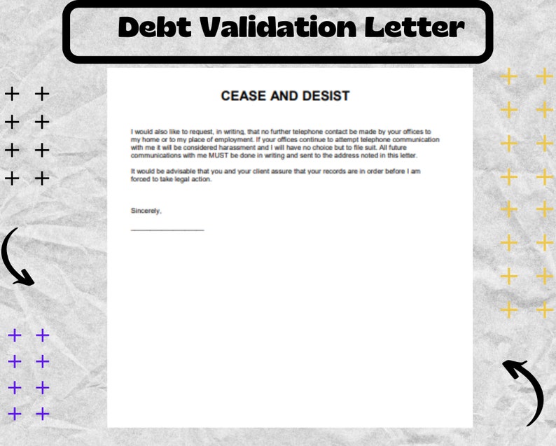 Debt Validation Letter - Debt Validation Letter Forms - Debt Validation ...