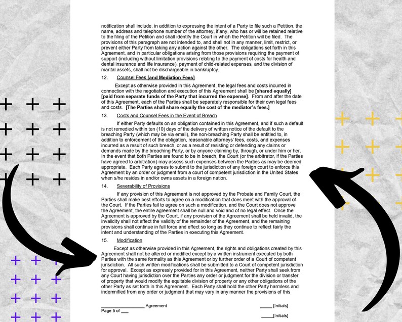 Separation Agreements - Separation Agreements Form - Separation ...