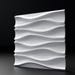 Wispy Waves 3D Wall Panel Design: Tileable CNC STL File (digital ...