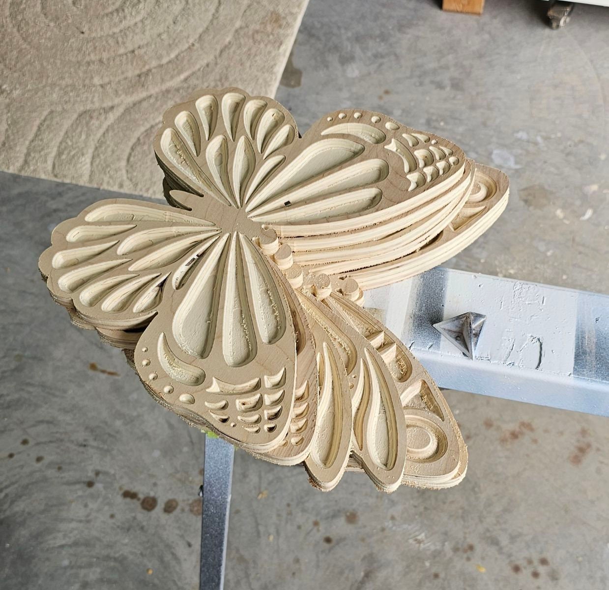 CNC File Butterfly Patterns Fancy Ornamental for V-carving or Graphic ...