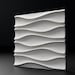 Wispy Waves 3D Wall Panel Design: Tileable CNC STL File (digital ...