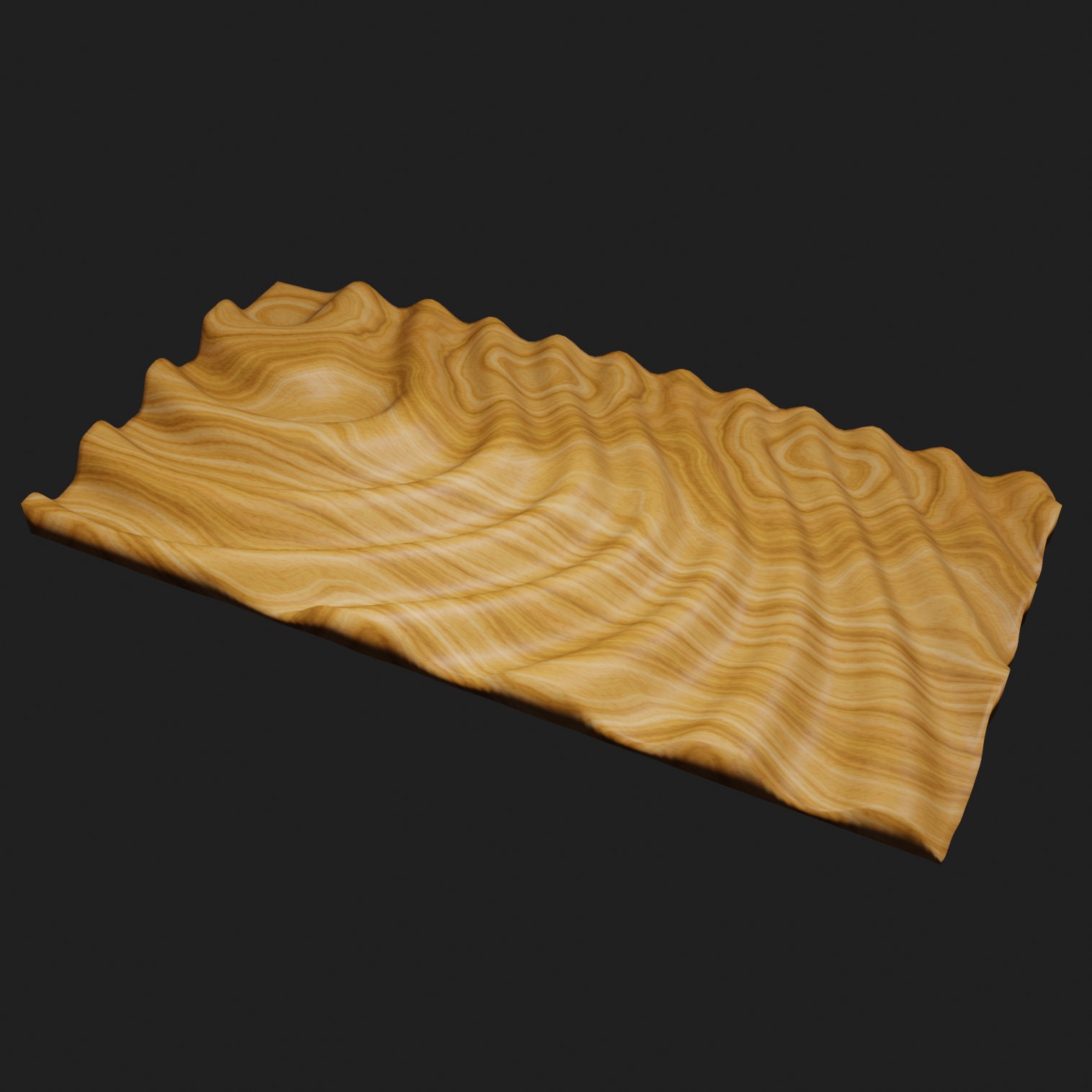 Wall Art Decorative Wood Relief STL for CNC 3D Printing Carving ...