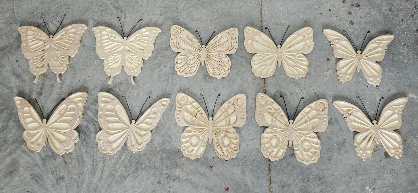 CNC File Butterfly Patterns Fancy Ornamental for V-carving or Graphic ...