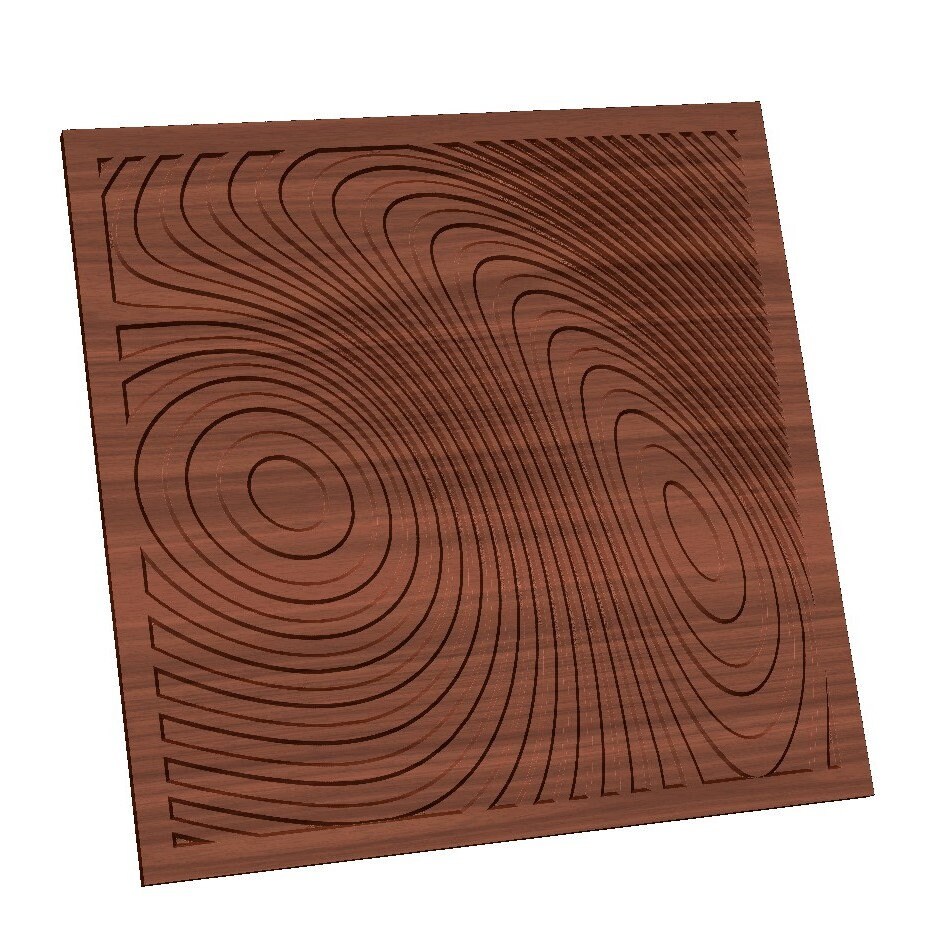 Topographic Vectric Vcarve Pro File Vector Patterns 04 for CNC V ...