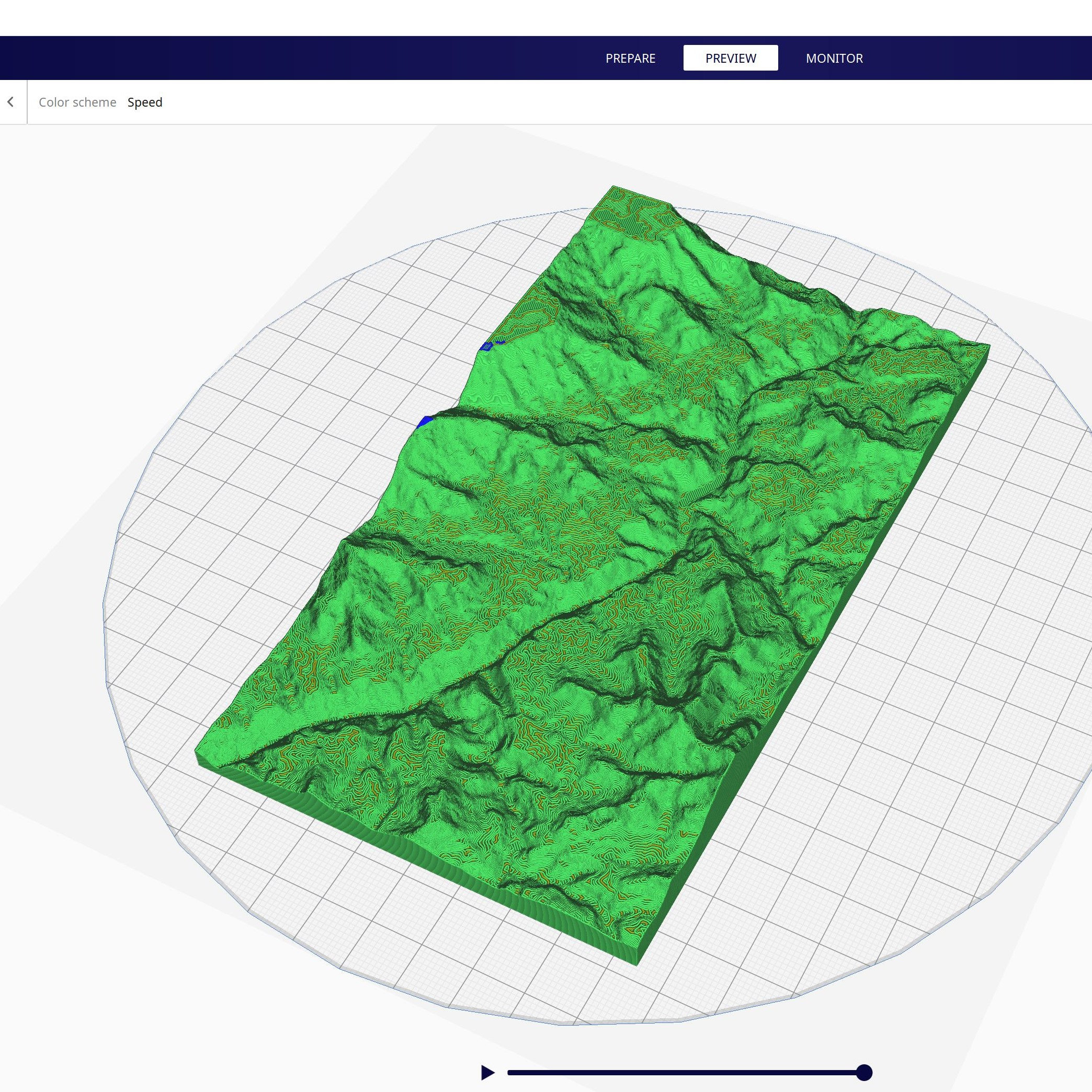Grand Canyon USA 3D Topographic STL File for 3D Printing, CNC Carving ...