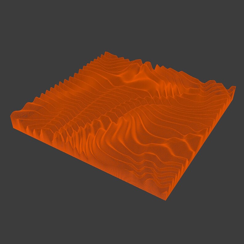 3D Wavy Wall Panel Design: CNC STL File (digital Download) - Etsy
