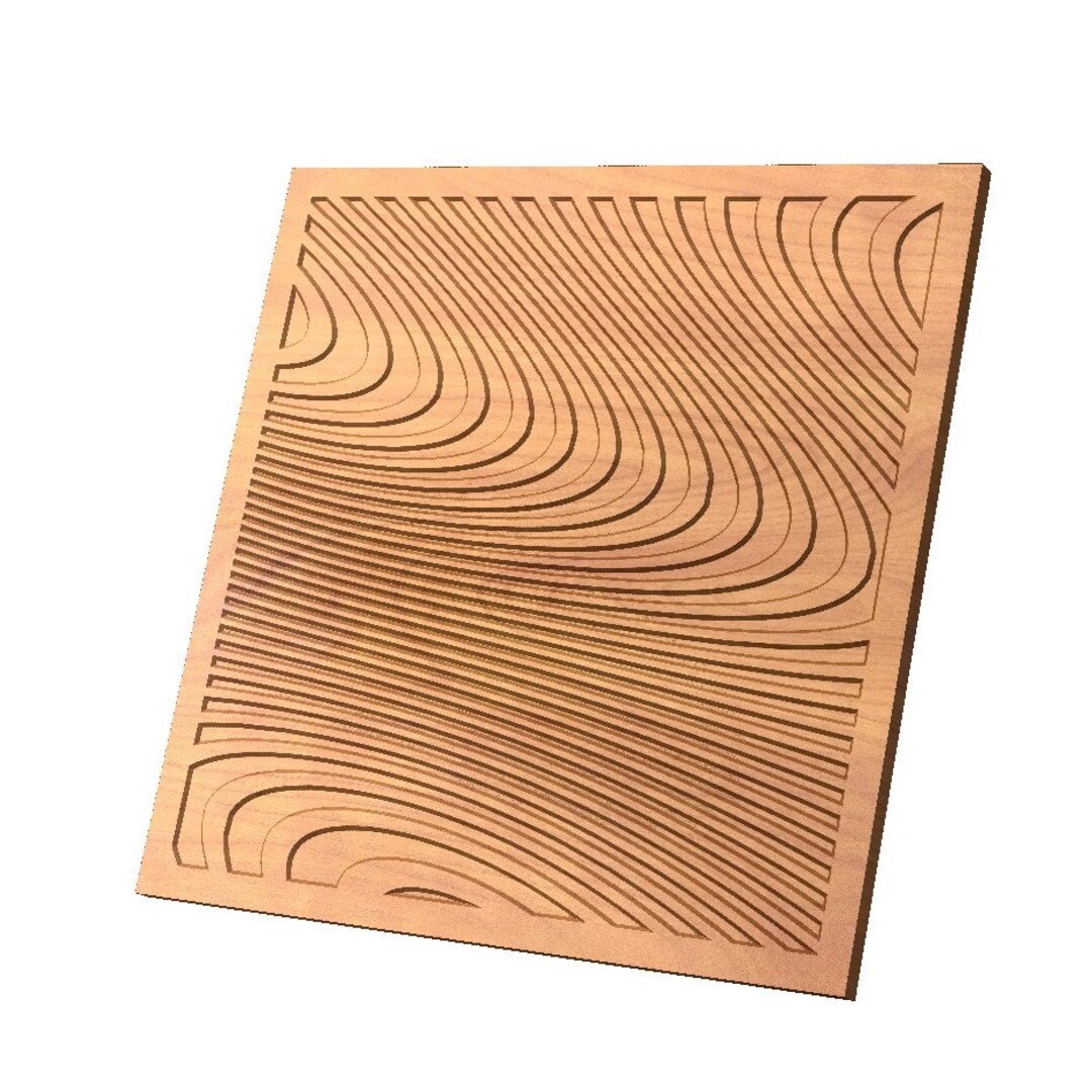 Topographic Vectric Vcarve Pro File Vector Patterns for CNC V-carving ...