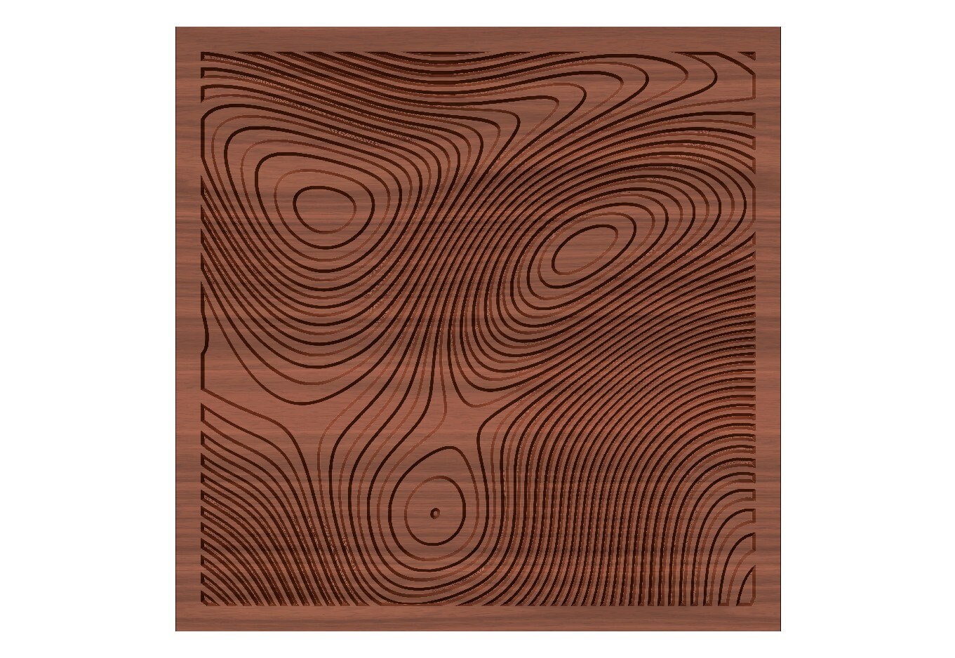 Topographic Abstract SVG Vector File for CNC Vcarve Carving Pattern ...