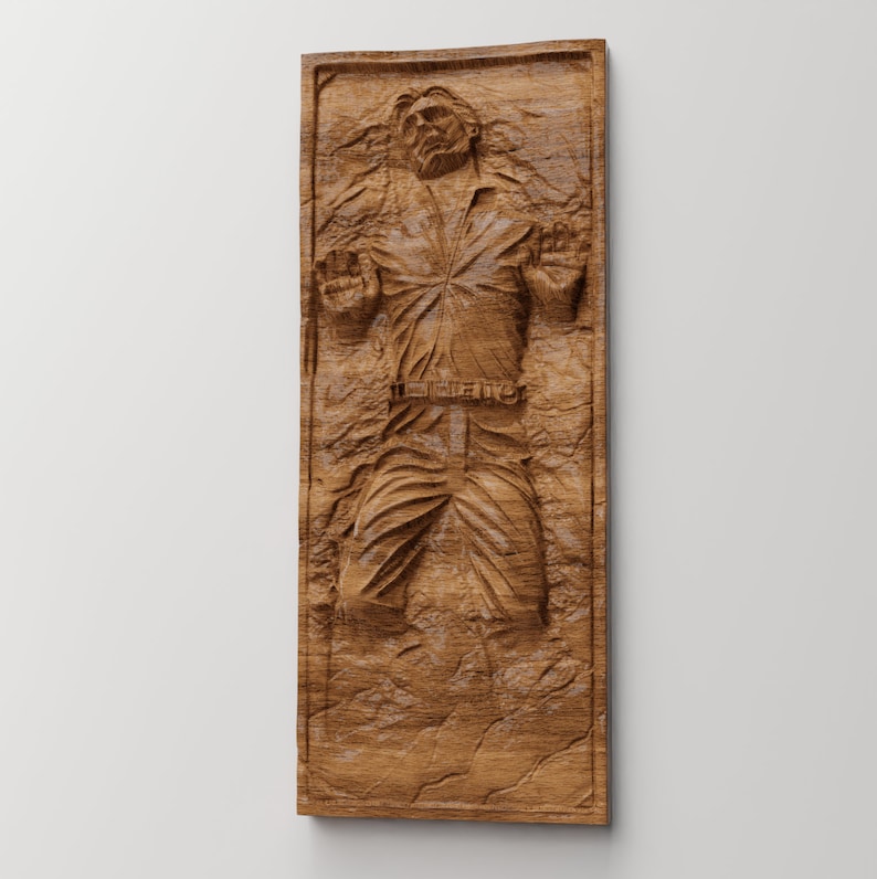 Han Solo Carbonite: Star Wars 3D STL Model (digital Download) - Etsy