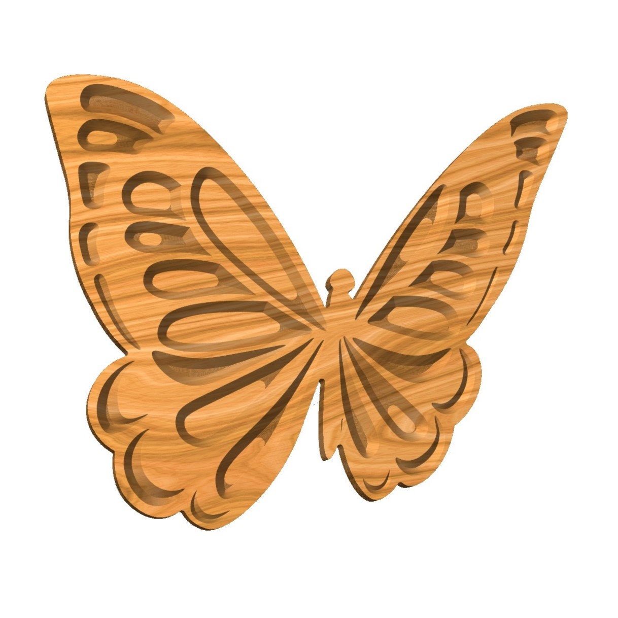 CNC File Butterfly Patterns Fancy Ornamental for V-carving or Graphic ...