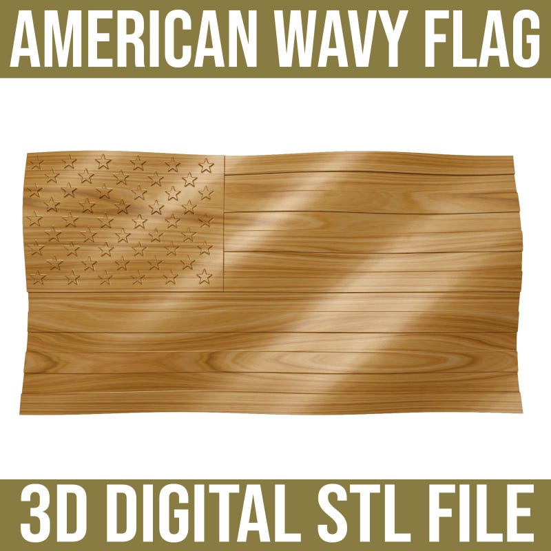 Wavy Flag - Etsy