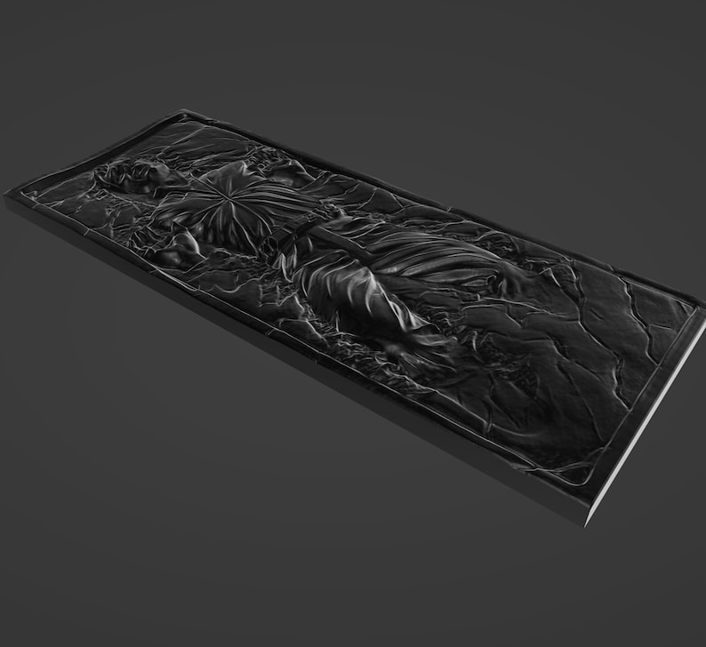Han Solo Carbonite: Star Wars 3D STL Model (digital Download) - Etsy