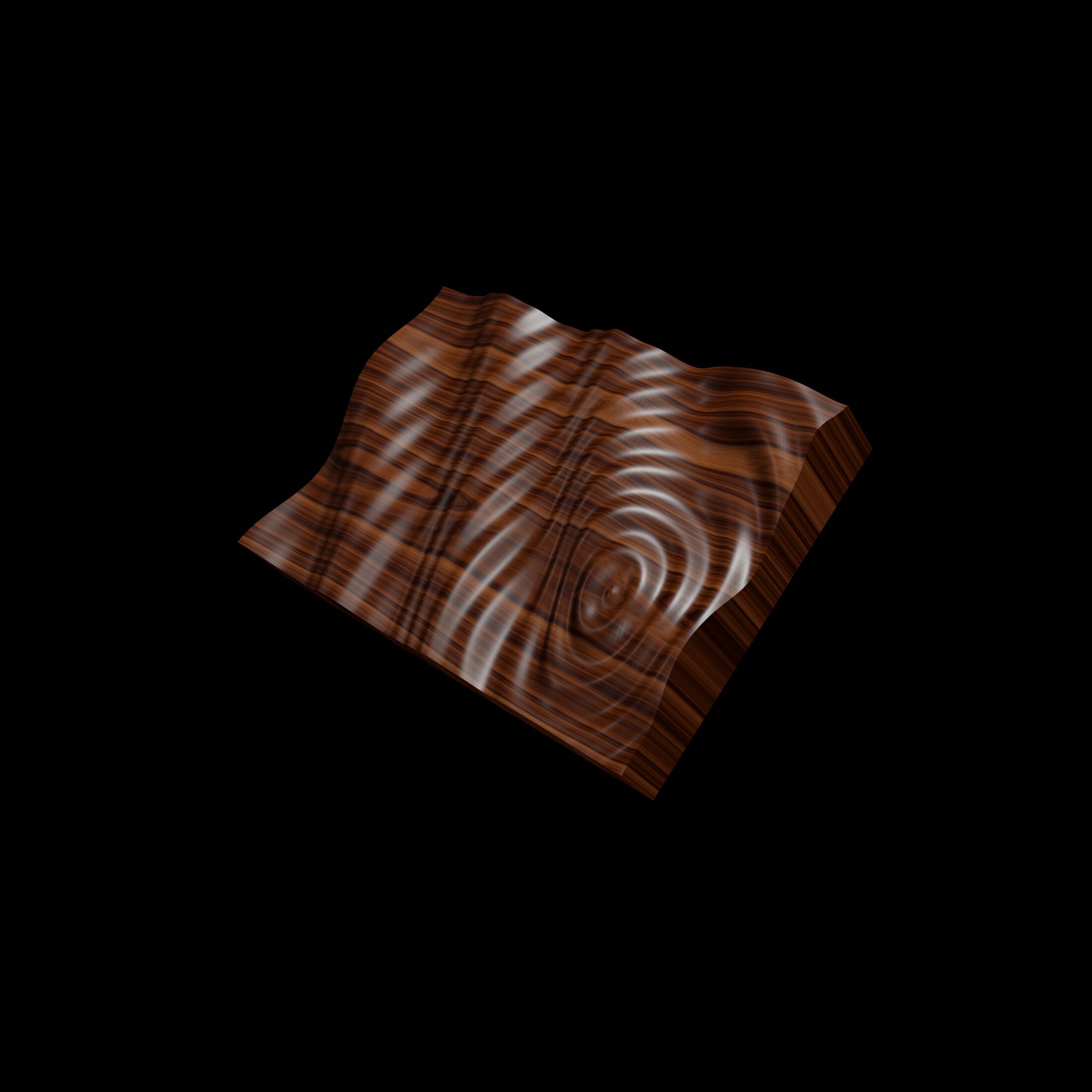 Wall Art Decorative Wood Water Drop Ripple Dramatic for CNC 3D Printing ...