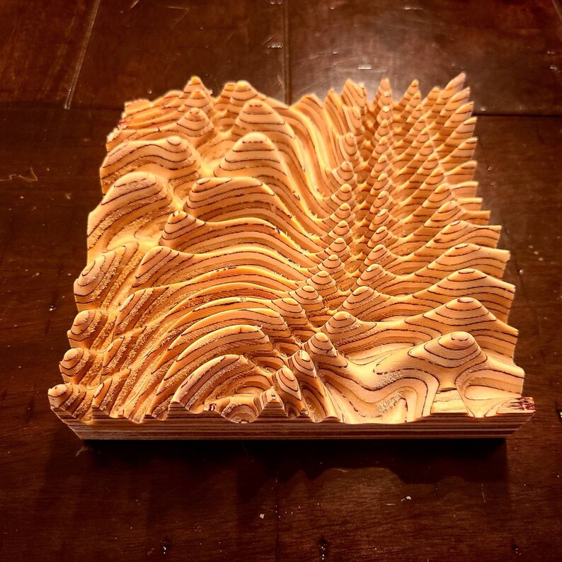 Wall Art Decorative Wood Relief STL for CNC 3D Printing Carving ...