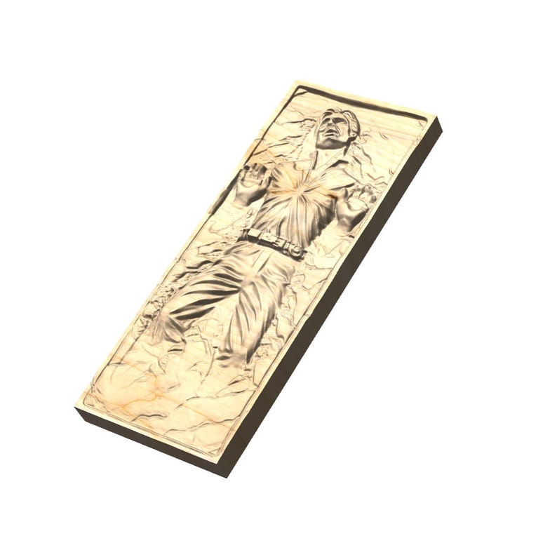 Han Solo Carbonite: Star Wars 3D STL Model (digital Download) - Etsy