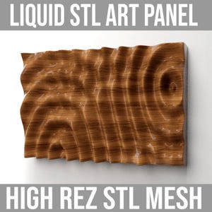 3D Wall Panel Design File CNC Stl File Dimensional Wall Art Carved Wood ...