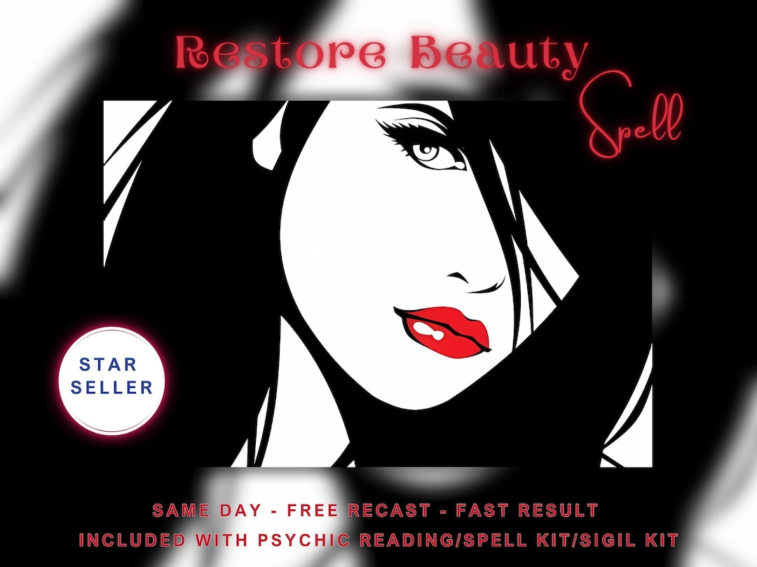 Beauty Spell: Restore Youth, Included With Psychic Reading. - Etsy