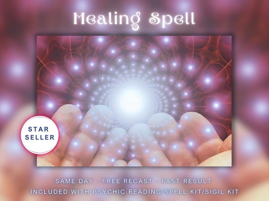 Healing Spell: Body, Mind and Soul, Included With Psychic Reading. - Etsy
