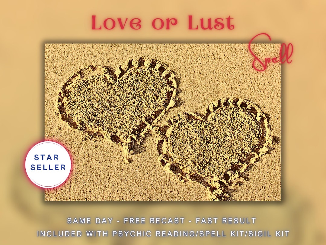 Love/lust Spell: Increase Couple's Passion, Included With Psychic ...